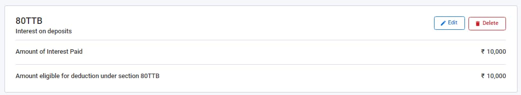 80TTB Deduction for AY 2022-23 - Taxmani