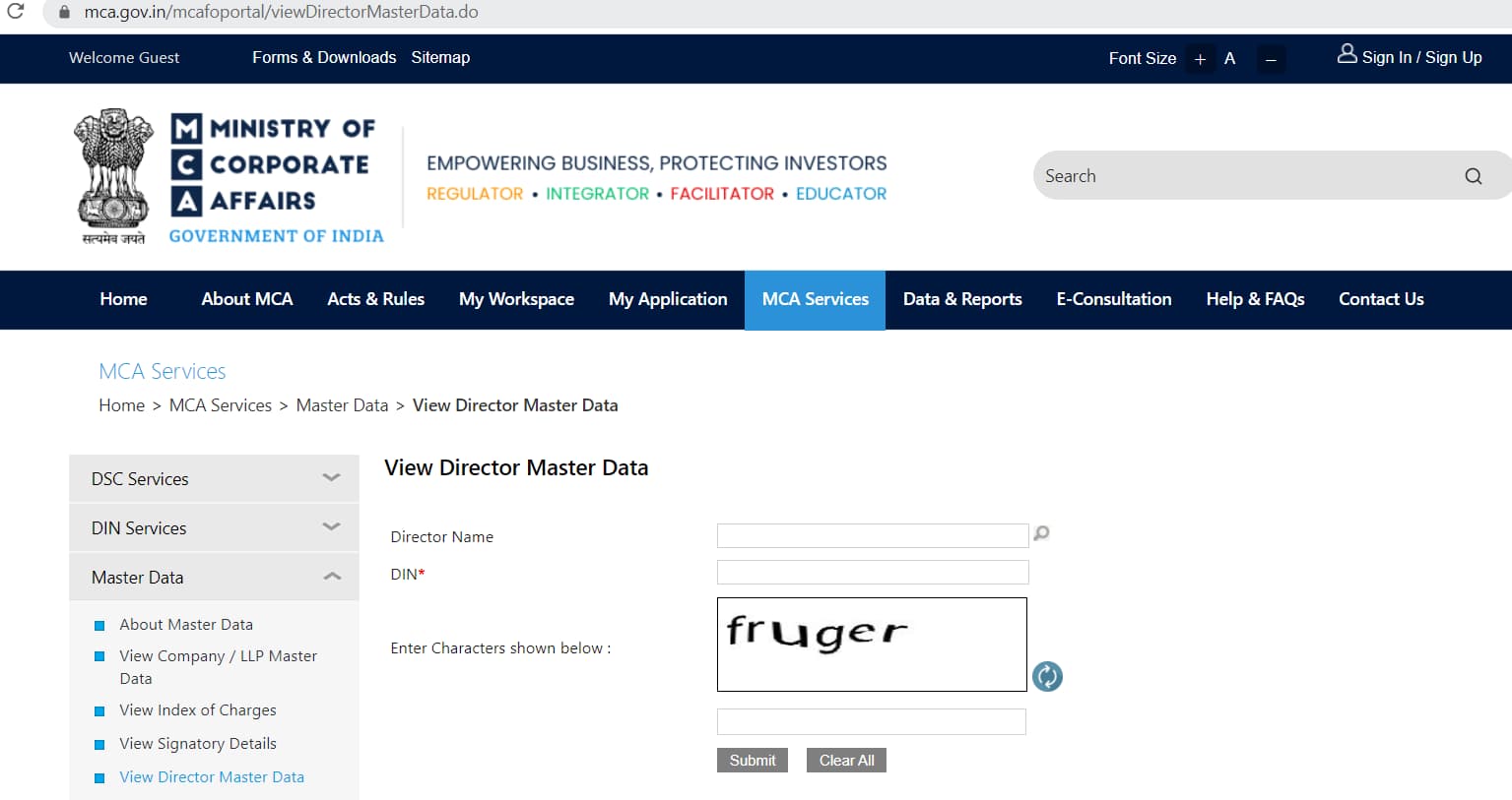 Director Identification Number | DIN